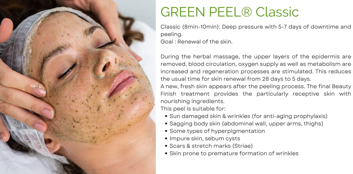GREEN PEEL® Classic (Level 3 - PEELING) – fatoscelikaesthetics